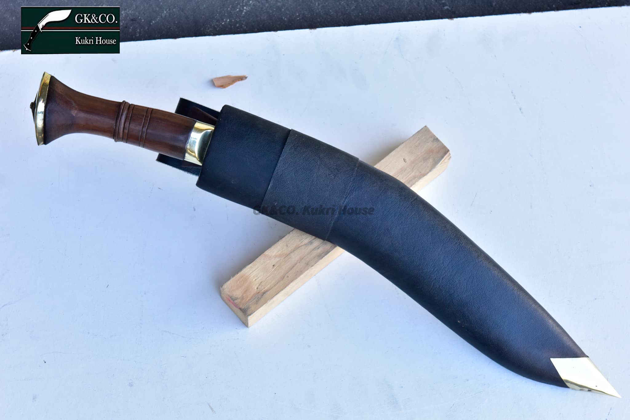 GK&CO. Kukri House Genuine -Authentic Kukri/Khukuri -16'' Bhojpure Wooden Handle Camping and Hunting knife by Gk&Co khukuri
