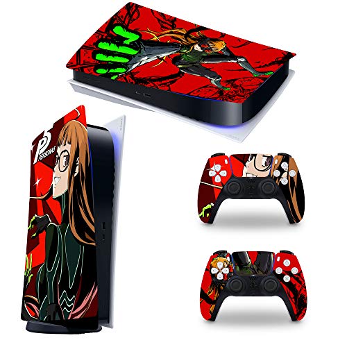 Guild School - PS5 Digital Edition Skin Console and 2 Controller, Vinyl Decal Sticker Full Cover Protective