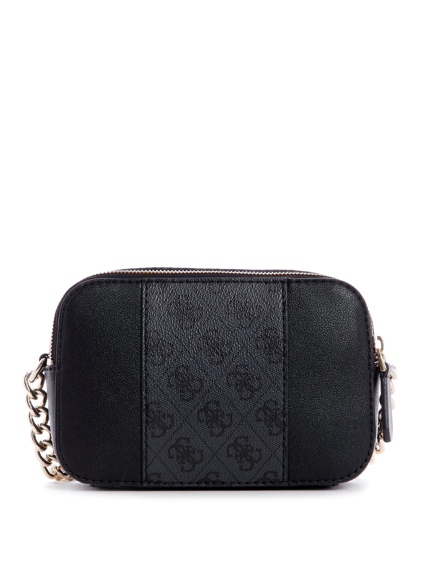 GUESS womens Noelle Crossbody Camera, Coal, One size US