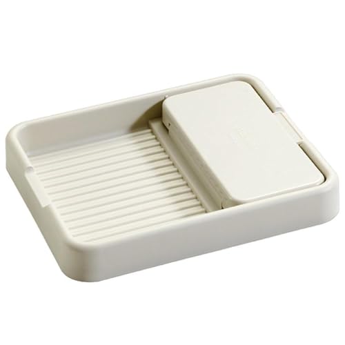 GRABLOOM Foldable Pan Lid Holder Supports Spoons Pot Cover Rests Spatula Stand for Kitchen Convenience Utensils Tool Organizer Space-Saving Pot Lid Rack
