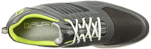 FootJoy Men's Fury Previous Season Style Golf Shoes Grey 9.5 M, Charcoal, US