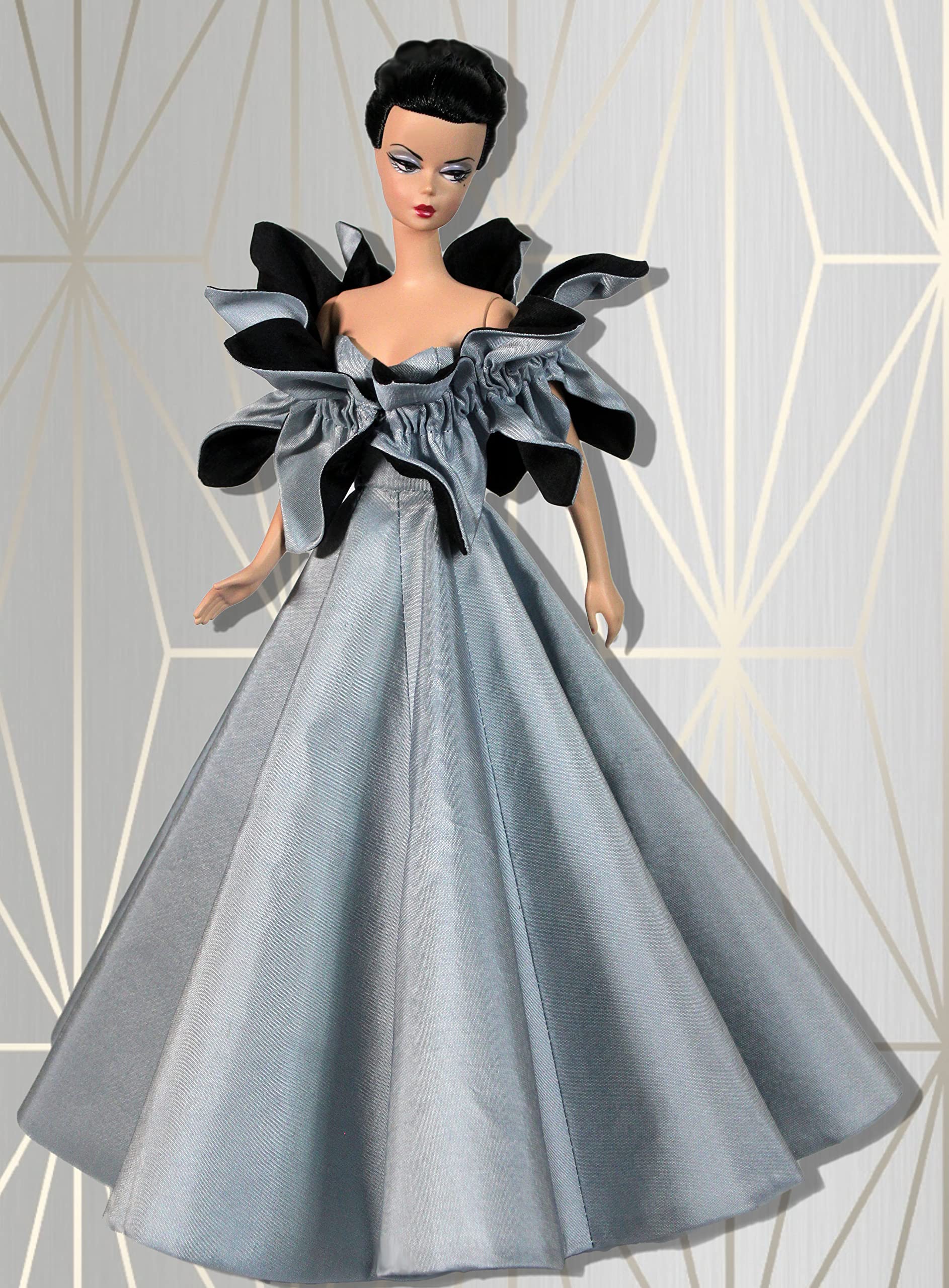 The Gala Doll Clothes Sewing Pattern for Silkstone Barbie Dolls Mattel
