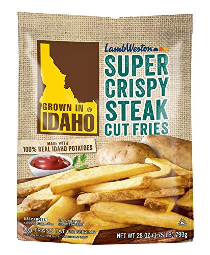 Grown in Idaho Super Crispy Steak Cut Fries, 28 oz (Frozen)