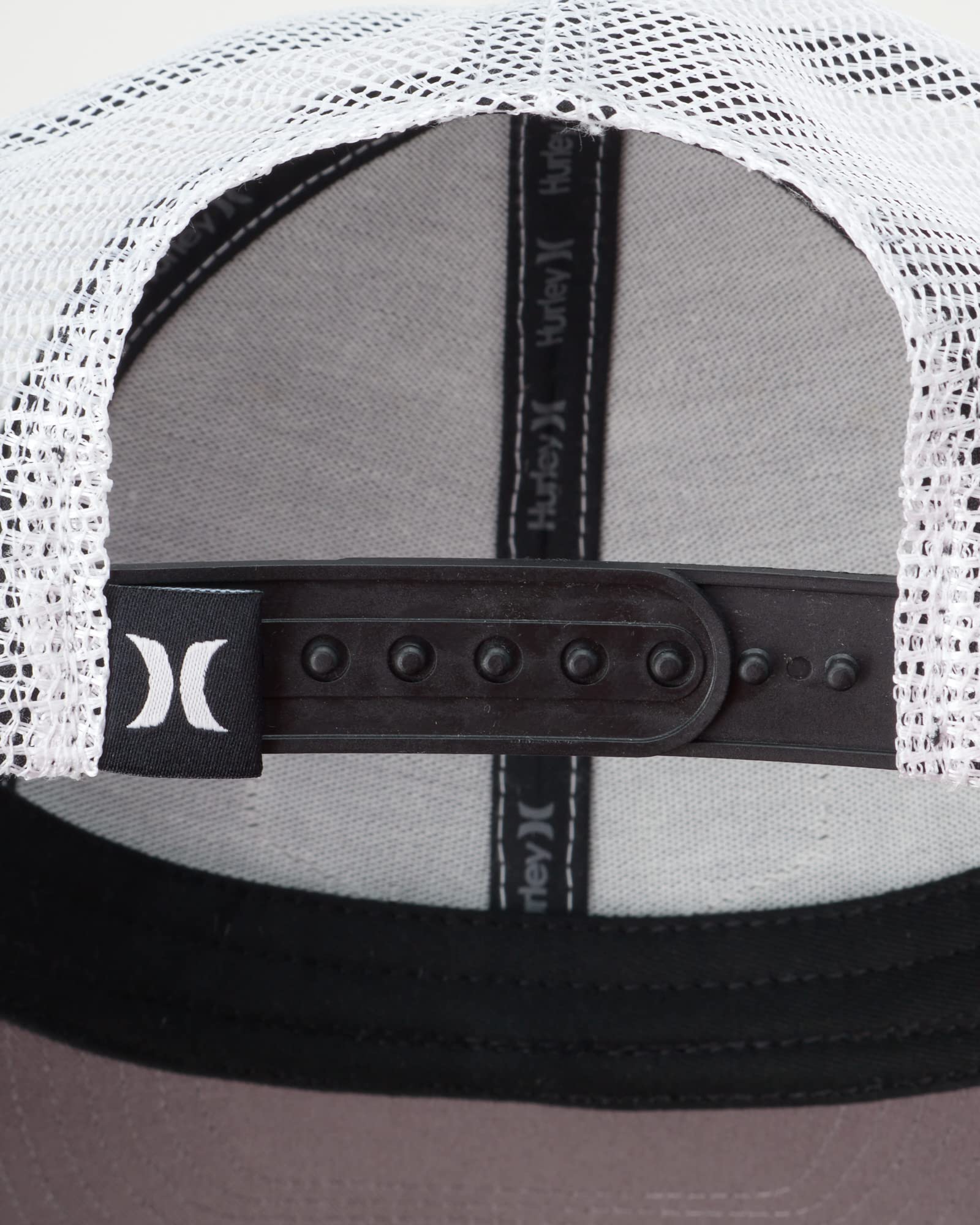 Hurley Men's Cap - Brighton Snap Back Trucker Hat, Size One Size, Dark Grey