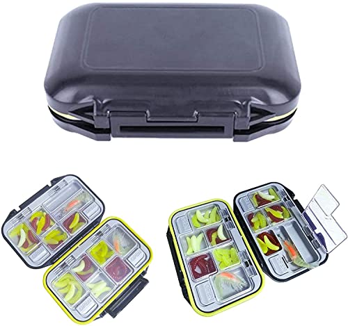 Guyuyii Portable Small Tackle Box - Compact, Durable, and Water-Resistant Organizer for Fishing Gear and Accessories