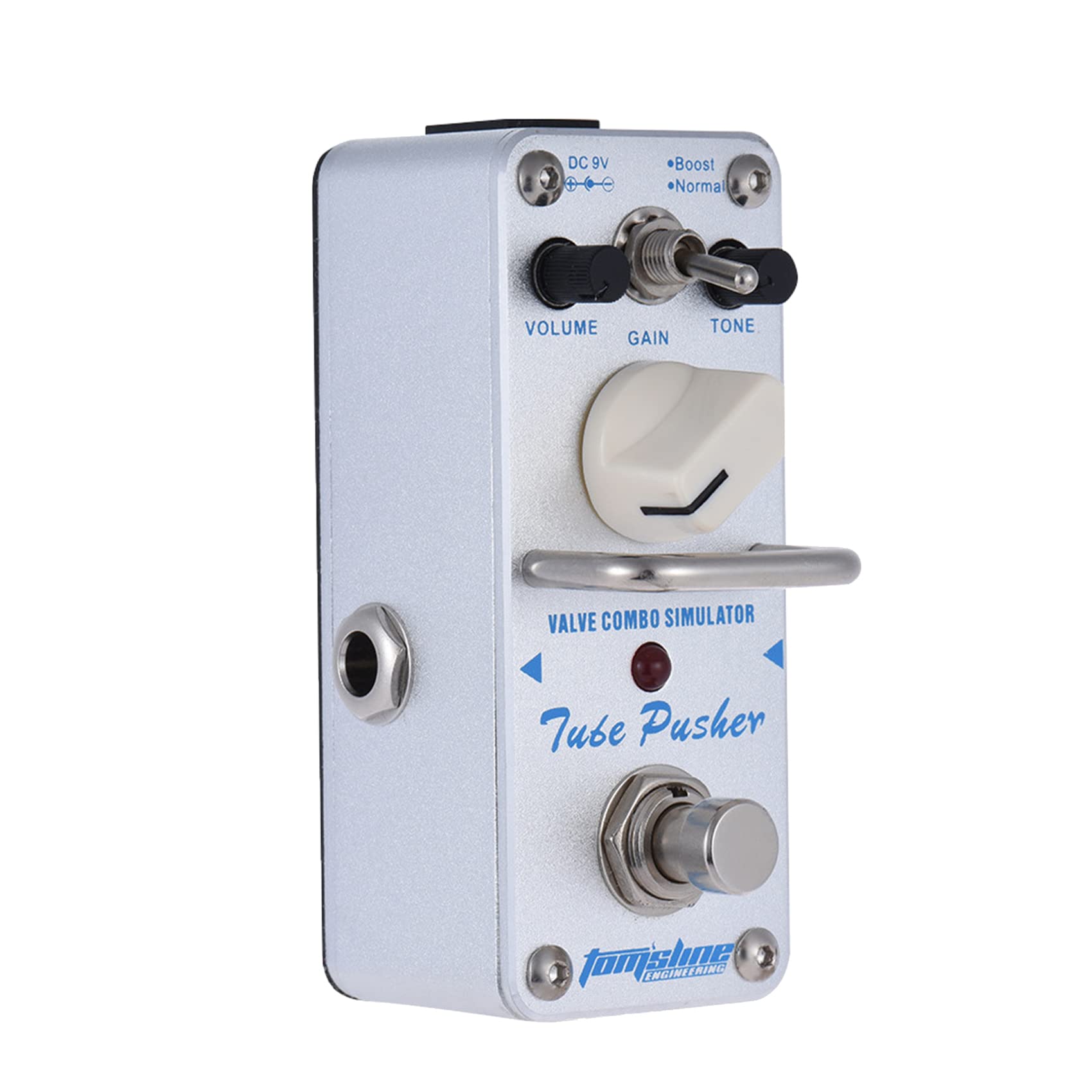 Guitar Distortion Pedal Tube Pusher ATP-3 Tube-driven Amp Valve Combo Simulator True Bypass 2 Mode Electric Guitar Single Effector