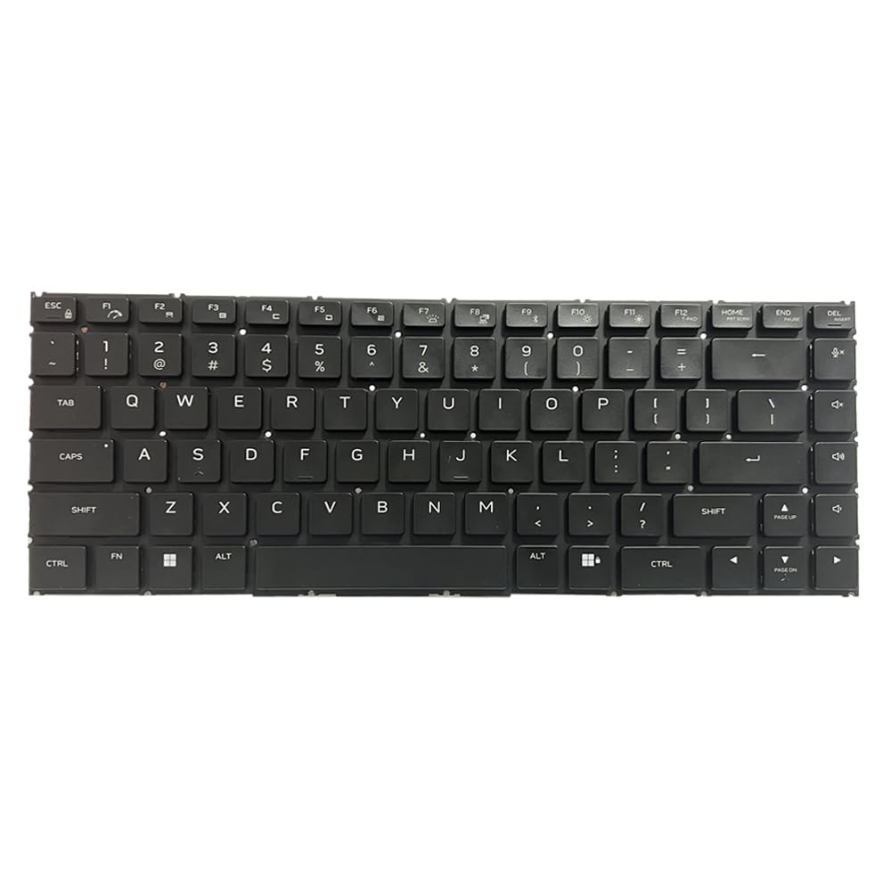 GinTai Laptops Keyboard Backlit US Replacement for Dell Alienware X15 R2 X17 R1 RGB 0012TP PK133Q61C00