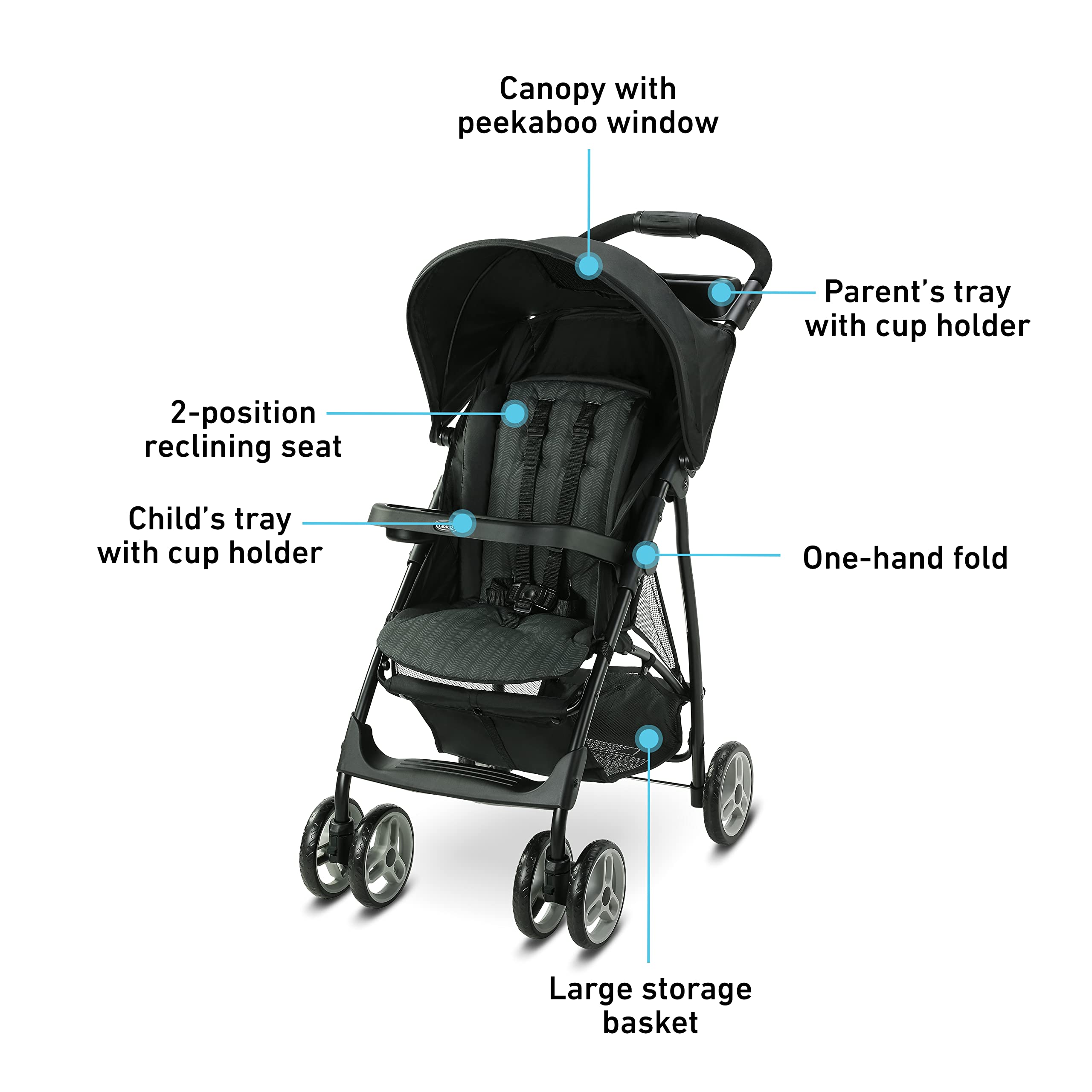 Graco LiteRider LX Travel System, Daphne