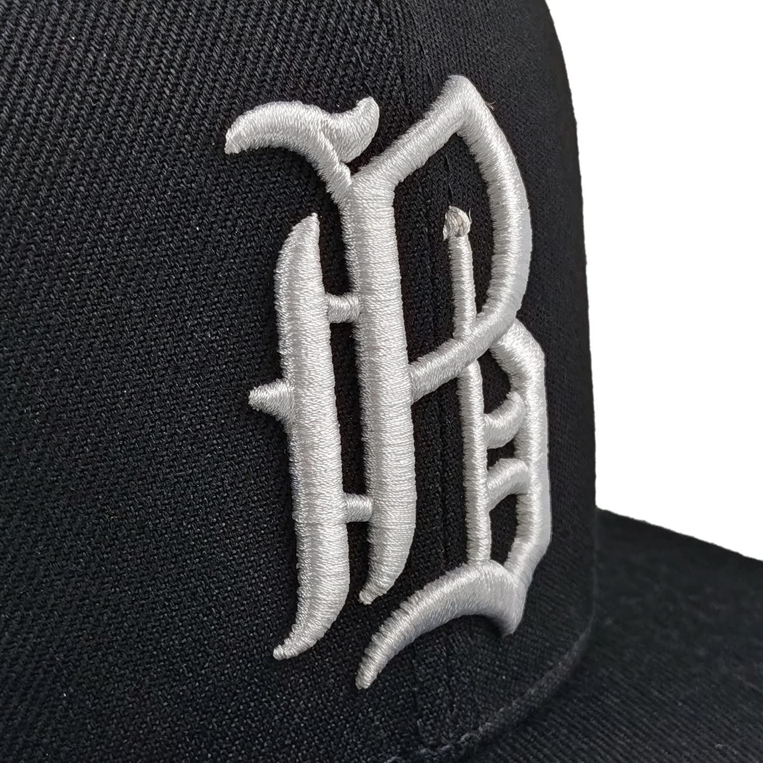 Kaleid Birmingham Baron Embroidered Adjustable Baseball Cap Snapback Hat Black,7-7 58