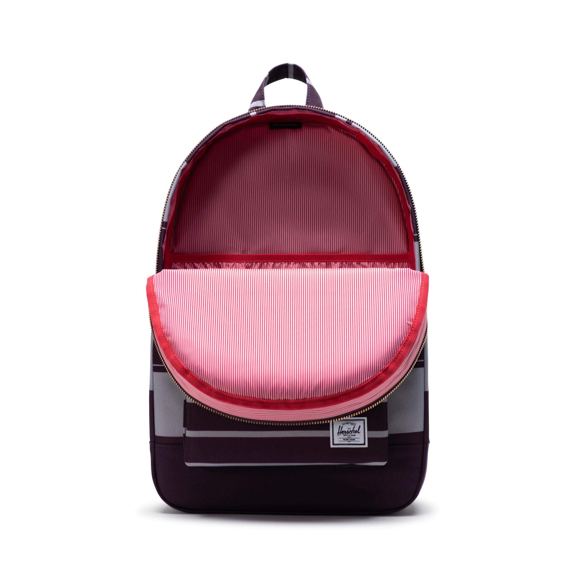 Herschel Supply Co. Settlement Prep Stripe Blackberry Wine One Size