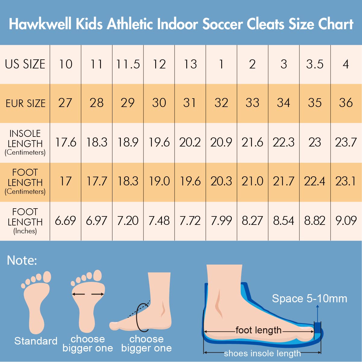 Hawkwell Kids Athletic Indoor Comfortable Slip-on Soccer Cleats(Toddler/Little Kid/Big Kid), Silver PU, 12 M US