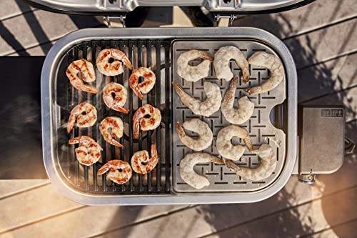 Weber Lumin Compact Outdoor Electric Barbecue Grill, Yellow - Great Small Spaces such as Patios, Balconies, and Decks, Portable and Convenient