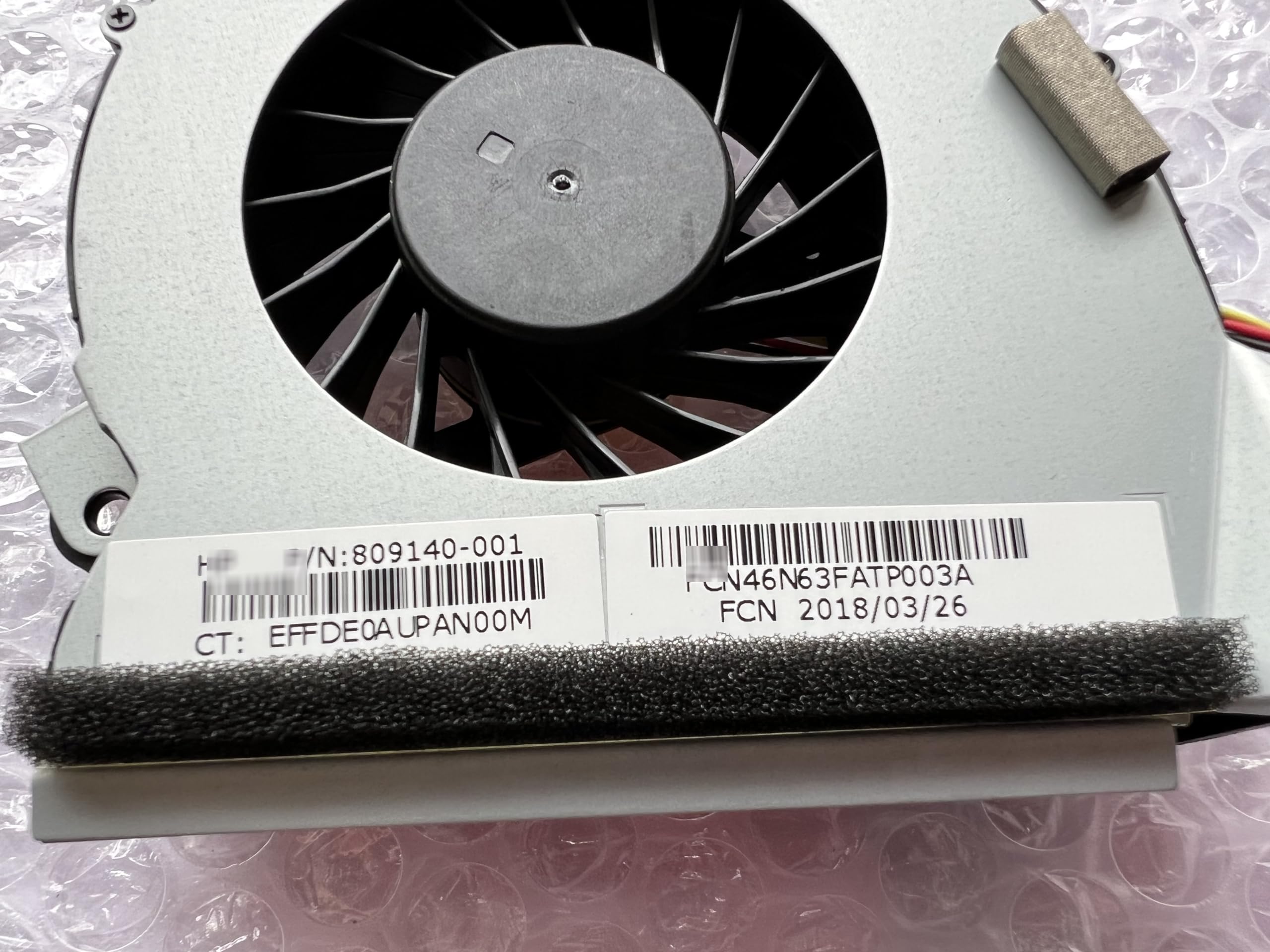 HK-Part Fan for HP Pavilion 22-A 23-Q 27-N 22-A113W 23-Q214 23-Q105NA All-in-One CPU Cooling Fan 809140-001