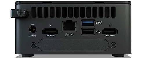 Intel NUC 12 Pro Kit School & Business Mini Desktop i7-1260P 12-Core, 32GB RAM, 256GB PCIe SSD + 1TB HDD (2.5), Iris Xe, WiFi, Bluetooth, HDMI, Win 11 Pro with G2 Universal Dock