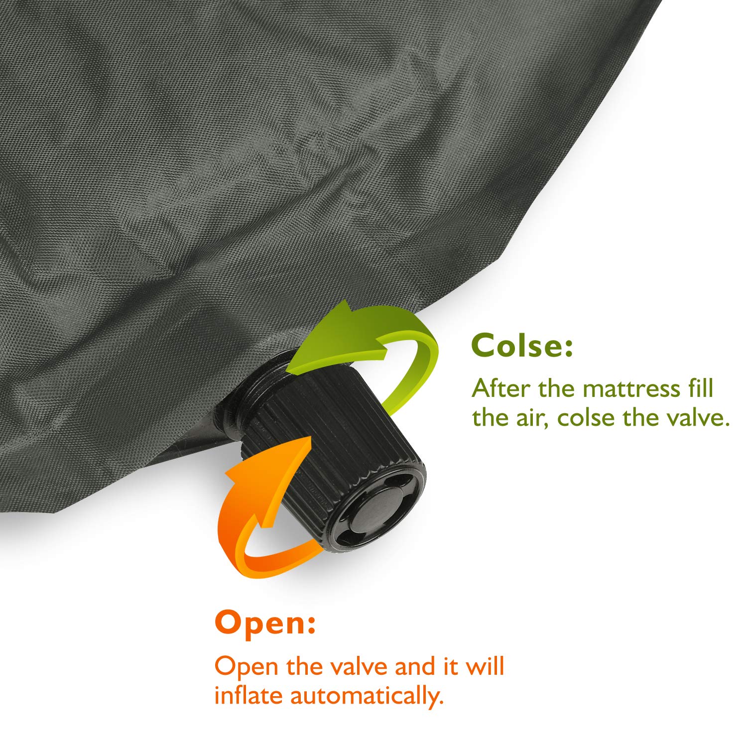 Hoybell Playpen Mattress, Compatible with Regalo My Play Play Yard, Self Inflatable Comfortable with Carry Case - Dark Grey