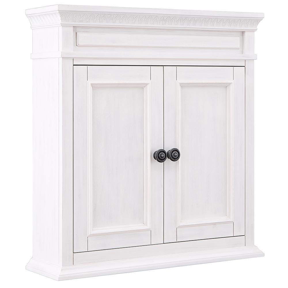 Home Decorators Collection Cailla 26 in. W x 28 in. H Wall Cabinet in White Wash