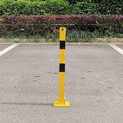 ZCBYBT 70Cm Road Safety Bollards Foldable Parking Barriers Vehicle Pillar Guardrails Parking Space Locks, Used for Lane Parking Interception and Protection