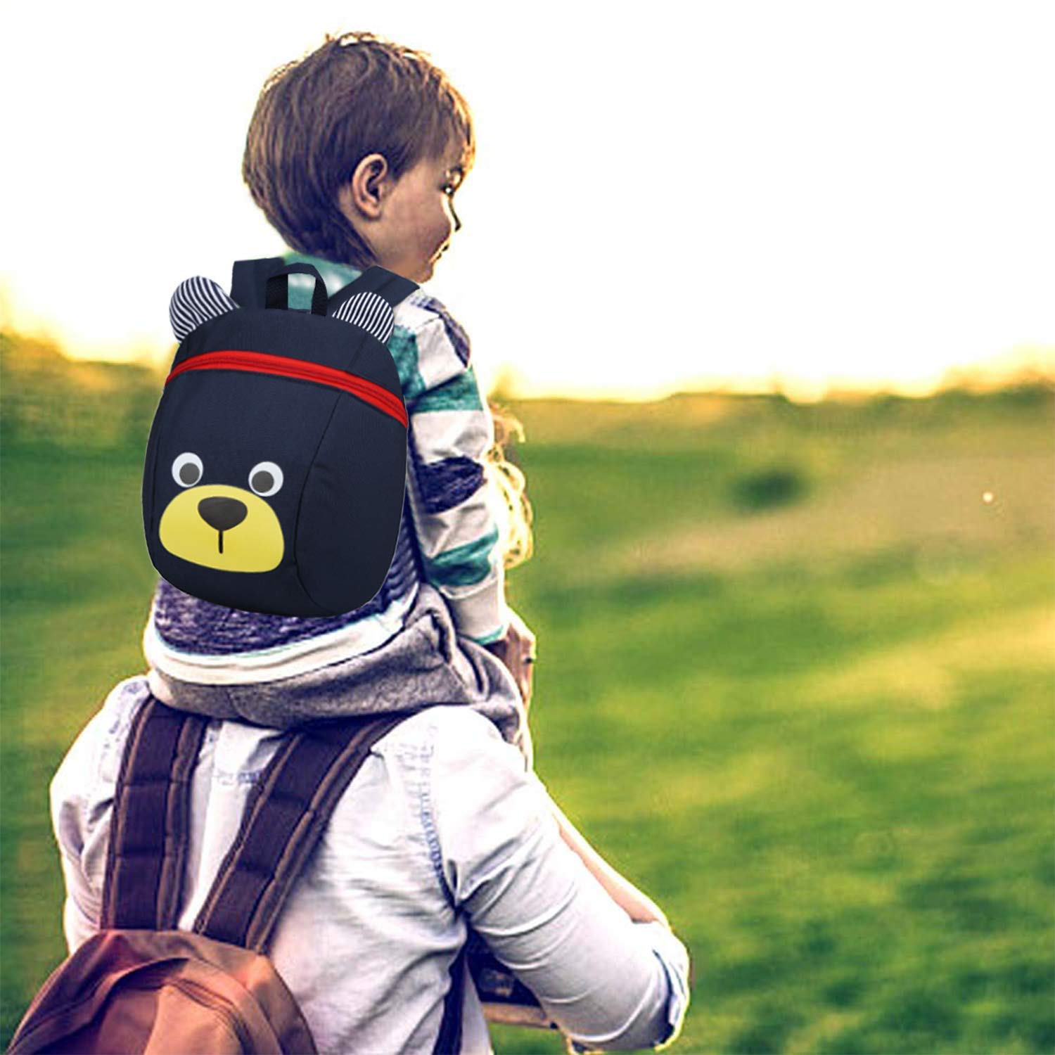 HWJIANFENG Kids Toddler Backpack Leash Boys Girls Lunchbox Preschool Bag