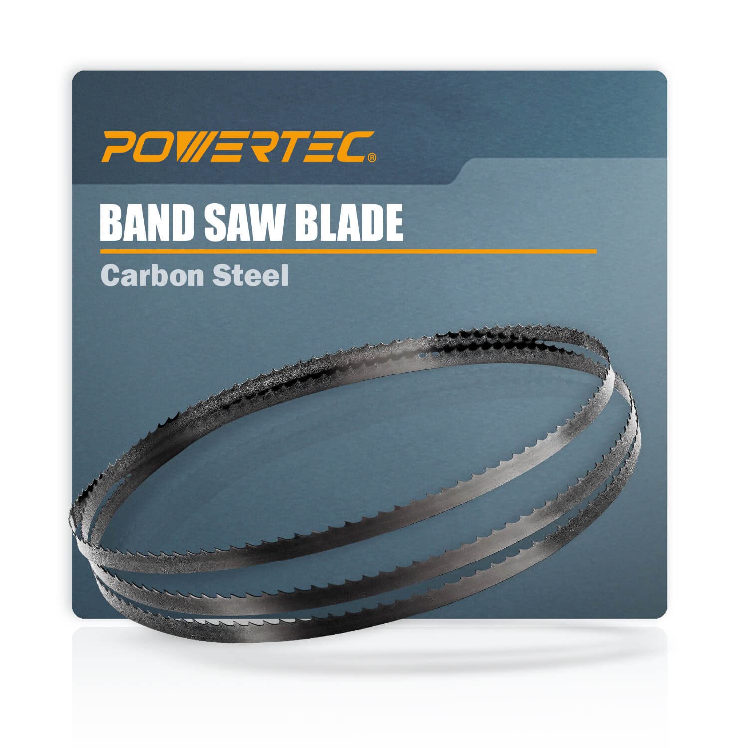 POWERTEC 59-1/4 Inch Bandsaw Blades for Woodworking, 1/4" x 24 TPI Band Saw Blades for Sears Craftsman, Ryobi, B&D, Protect and Tradesman 9" Band Saw, 1 Pack (13154)