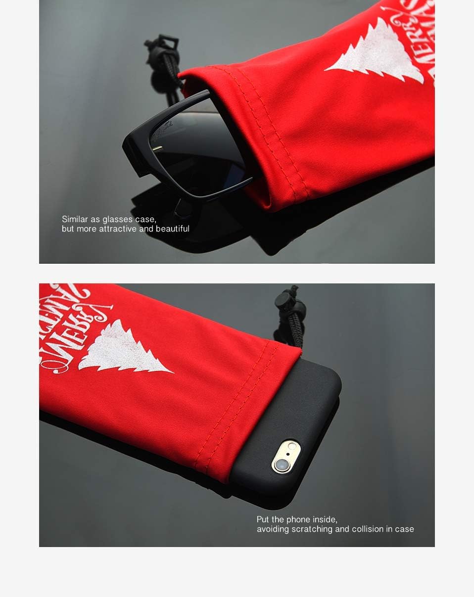 Global Glasses Soft storage Pouch has Bead Lock for eyewear cosmetic pen key small item save space 4 color/set