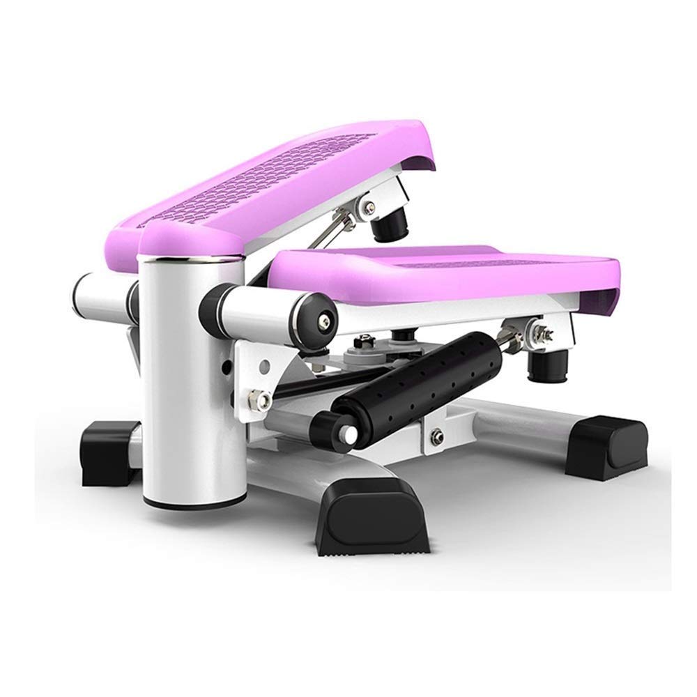 GRETD Air Stair Climber Step Exercise Fitness Machine w/Bands Aerobic Equipment (Color : A)