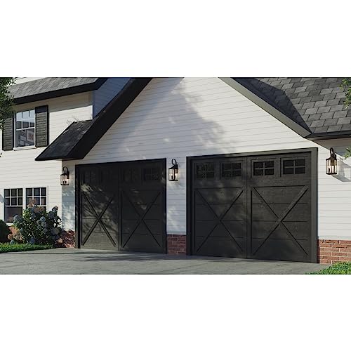 Gibbes Street Collection 2-Light Clear Beveled Glass New Traditional Outdoor Medium Wall Lantern Light Antique Bronze