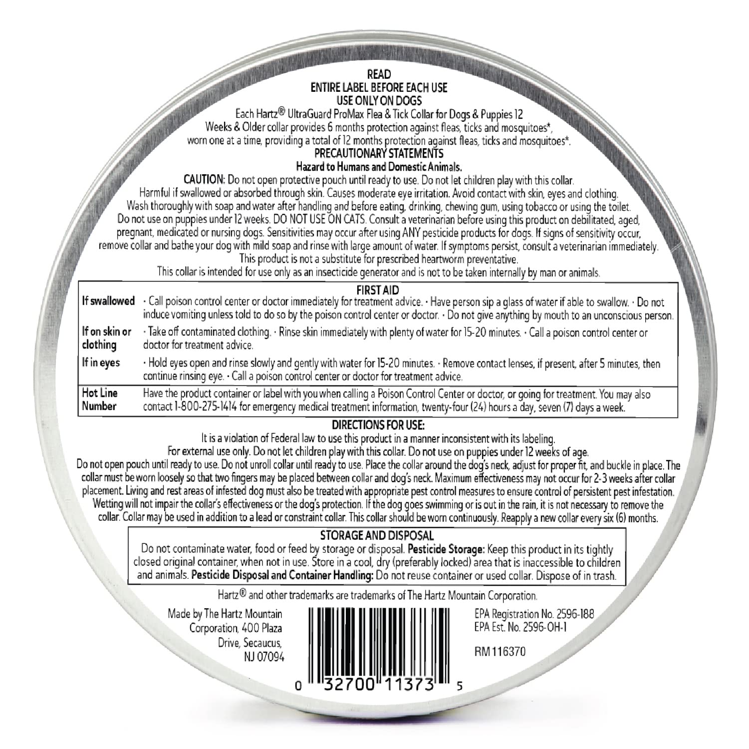 Hartz UltraGuard ProMax Flea & Tick Collar for Dogs I 12 Months Protection I Soft & Comfortable | Flea & Tick Prevention I 2 Pack, Blue