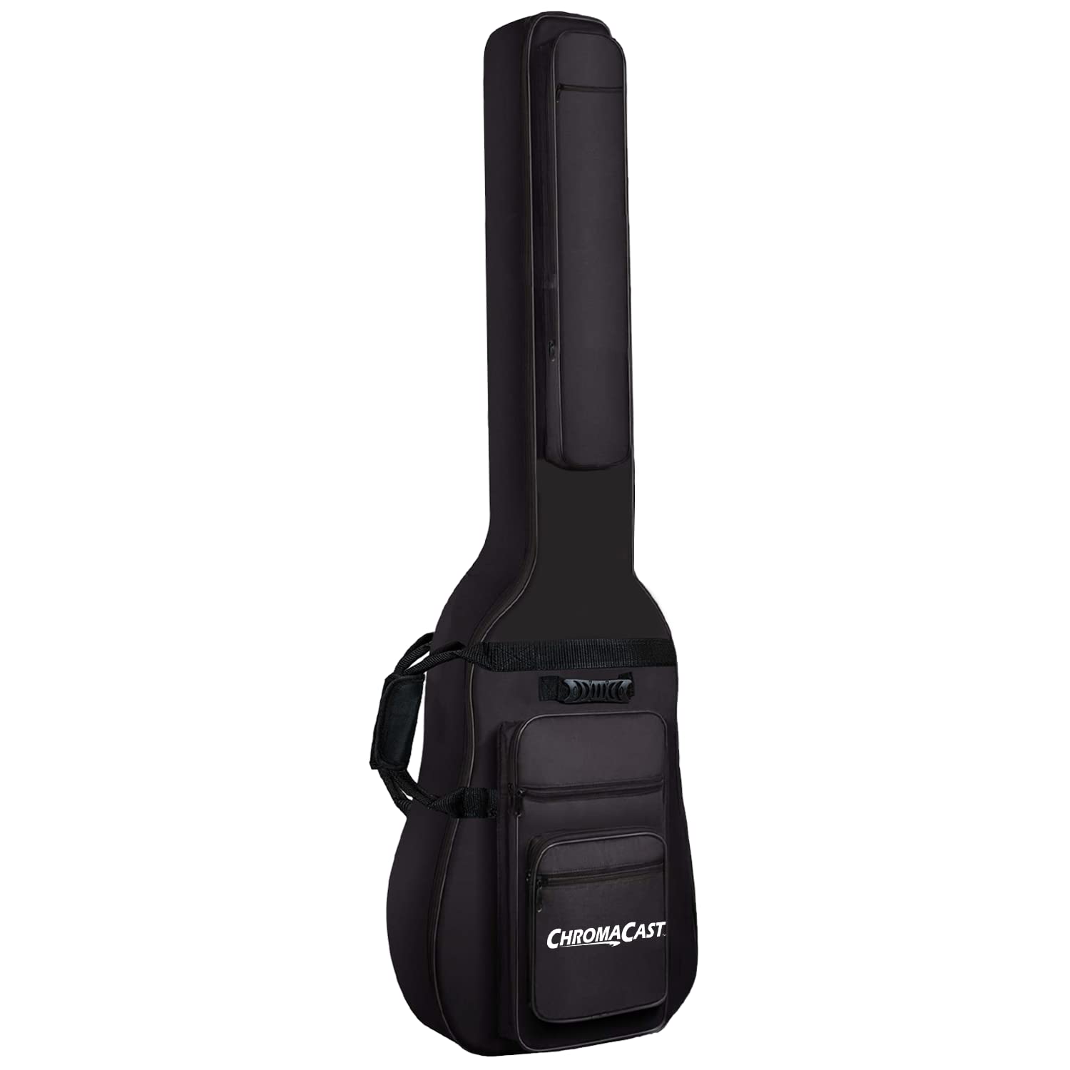 Ibanez GSR, 6-String Bass Guitar, Right, Walnut Flat (GSR206BWNF) and ChromaCast Electric Bass Guitar Padded Gig Bag (CC-BPB, Black)