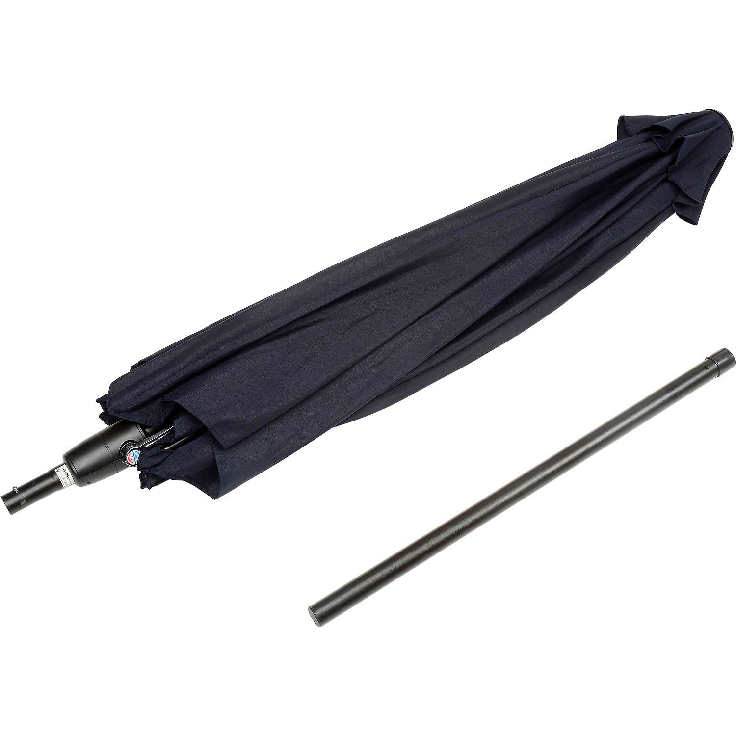 Global Industrial 8-1/2'H Outdoor Umbrella, Olefin, Navy Blue