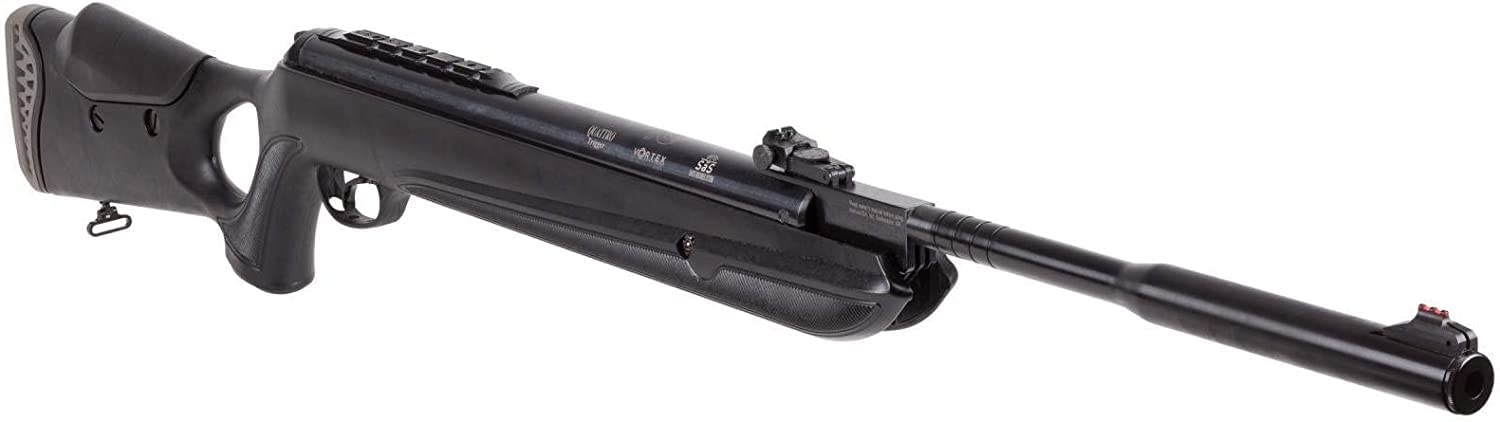 Hatsan Mod 130S Carnivore .30 Cal 600 FPS / 34 FPE - Big bore Break Barrel Air Rifle .30 Caliber w/Vortex Piston & QuietEnergy (QE)| Medium Game air Gun + Wearable4U Pack of 100x Pellets Bundle