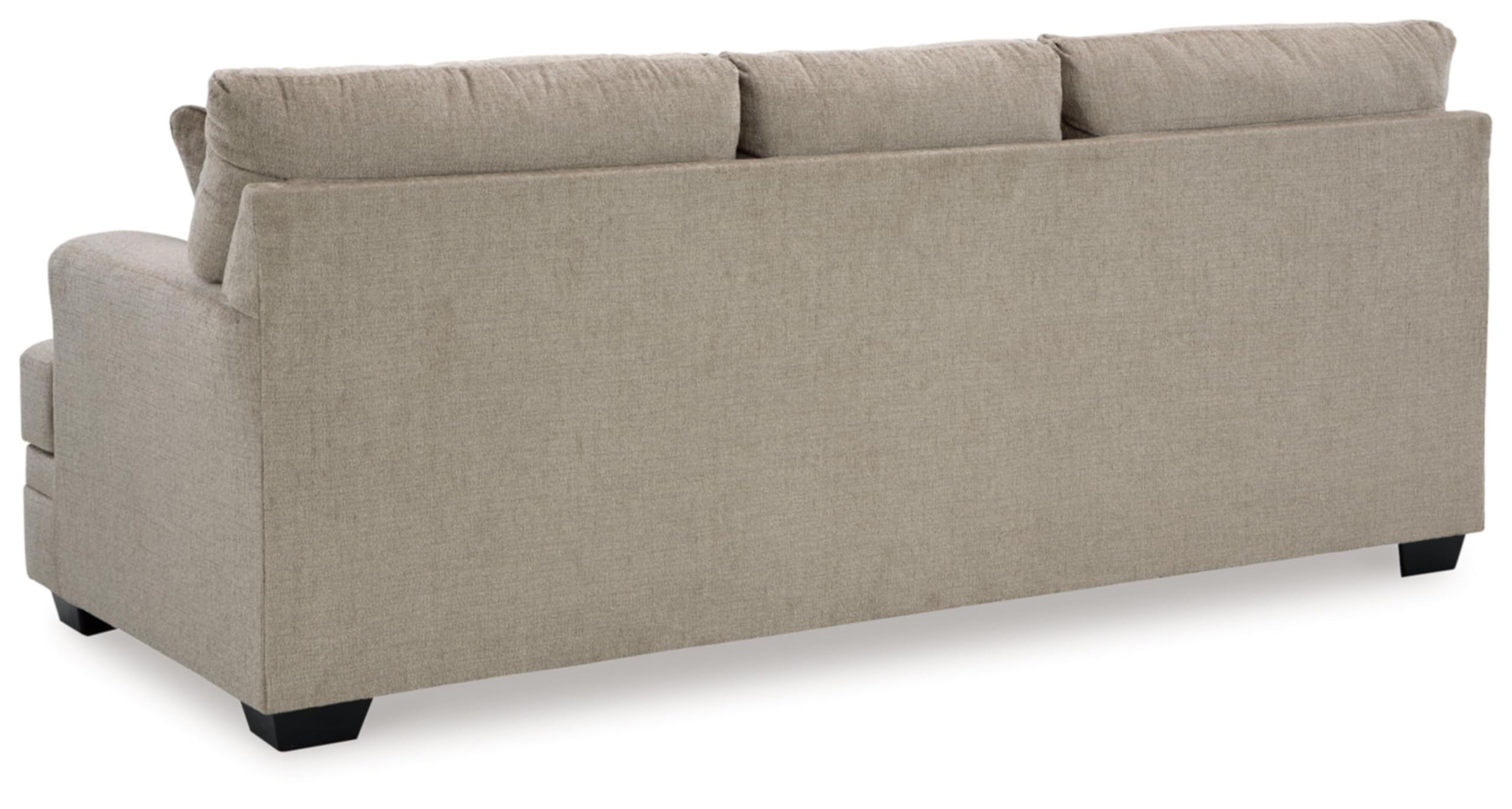 Signature Design by Ashley Stonemeade Casual Sofa with 4 Toss Pillows, Light Brown