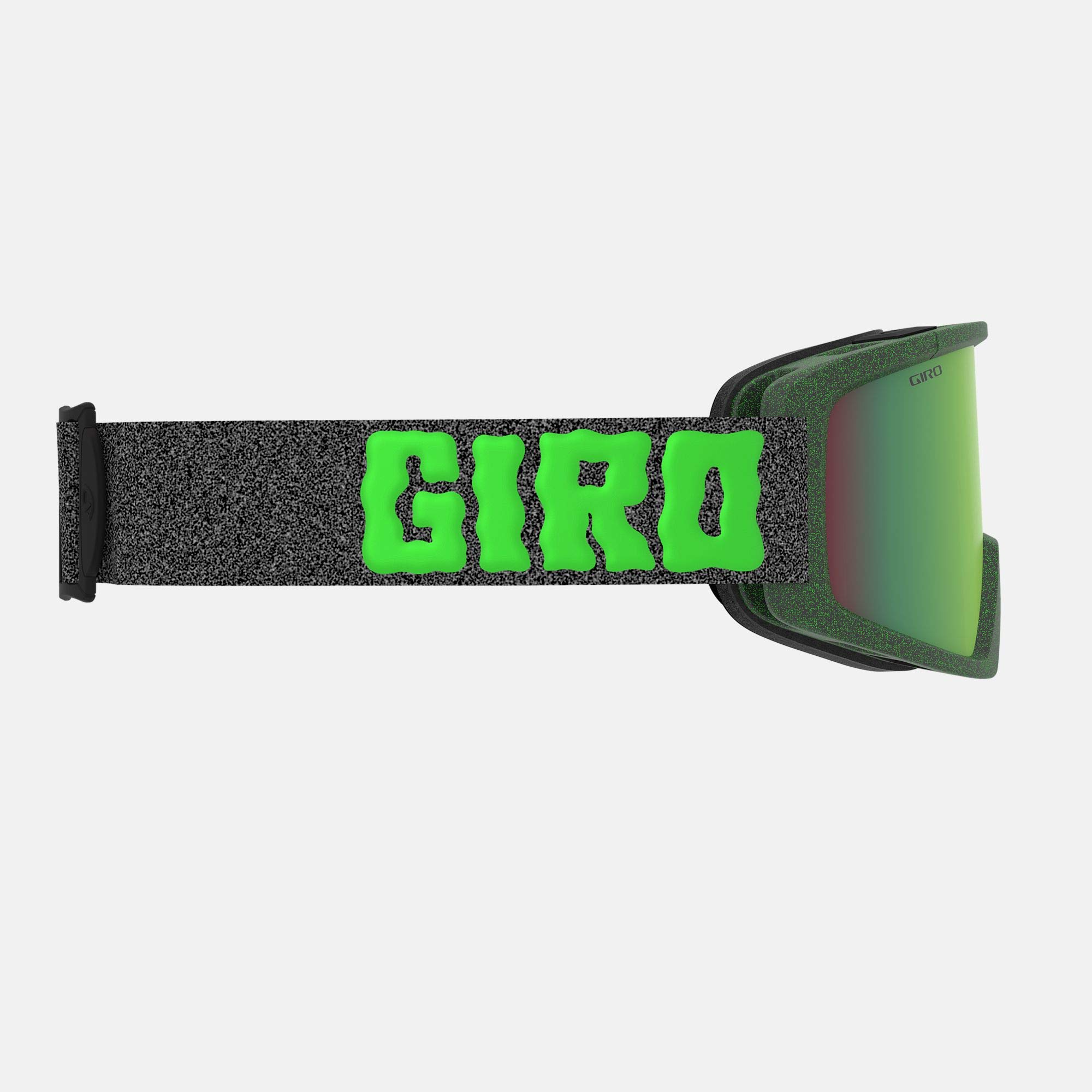 Giro Blok Ski Goggles - Snowboard Goggles for Men & Youth - Green Cosmic Slime Strap with Vivid Emerald Lens