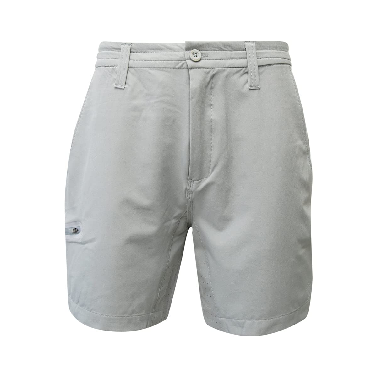 Gillz Men's 7" Contender Shorts (High Rise Grey, Medium)