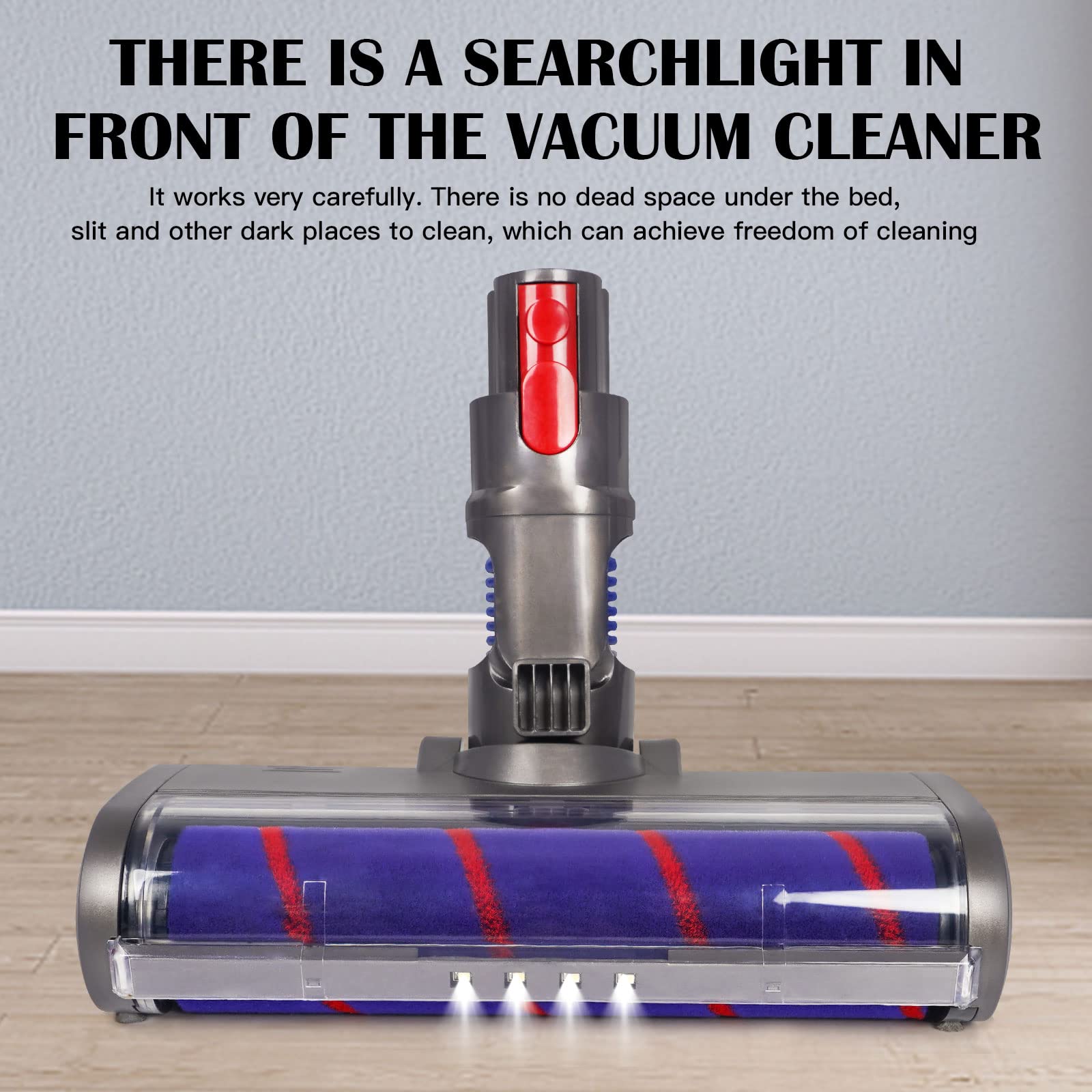 GTHUNDER Stick Vacuum Replacement Roller Compatible with Dyson Cordless Replacement Head V7 V8 V10 V11 V15 Stick Replacement Head Hardwood Floors