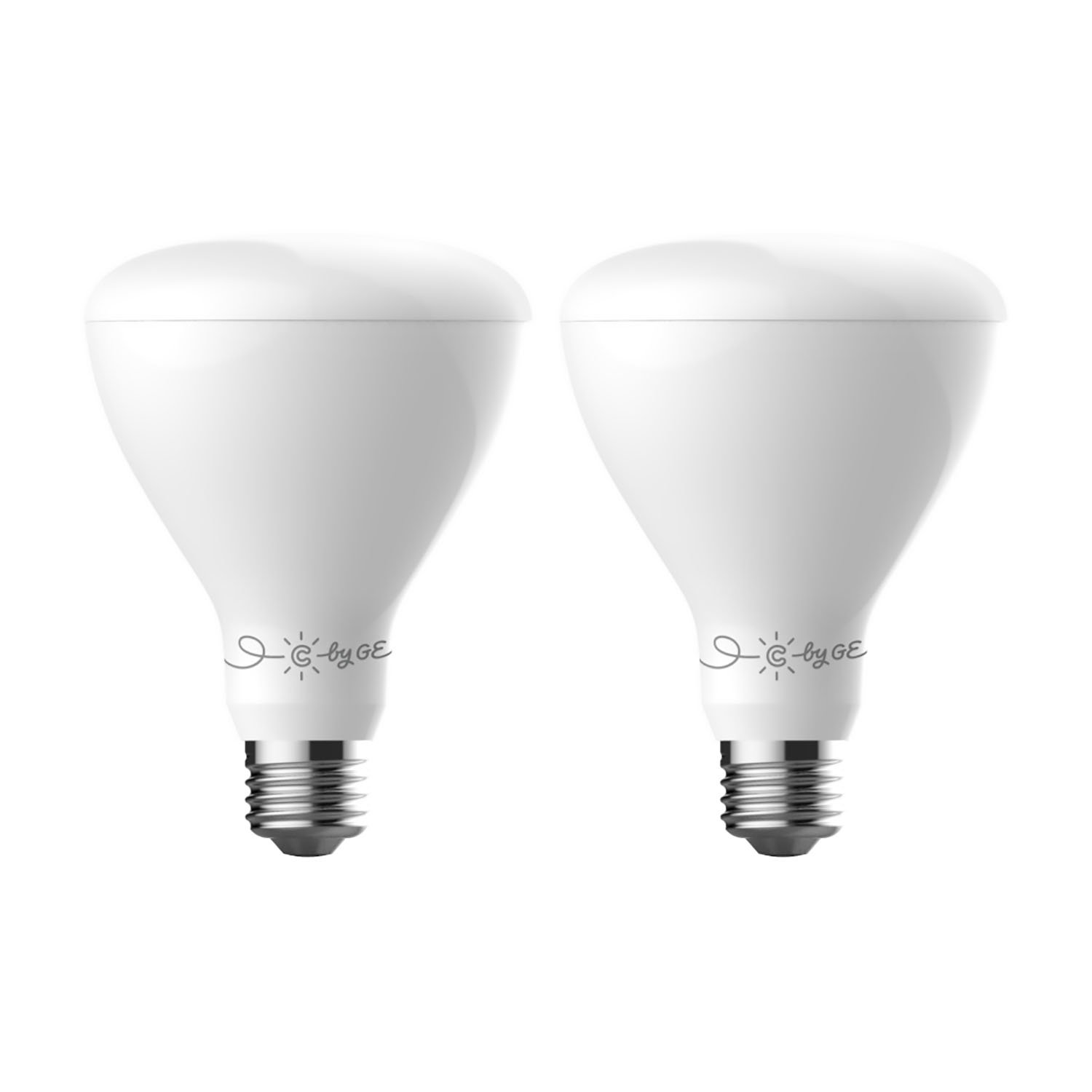 GE C by GE BR30 Starter Kit Soft White, 2 Piece