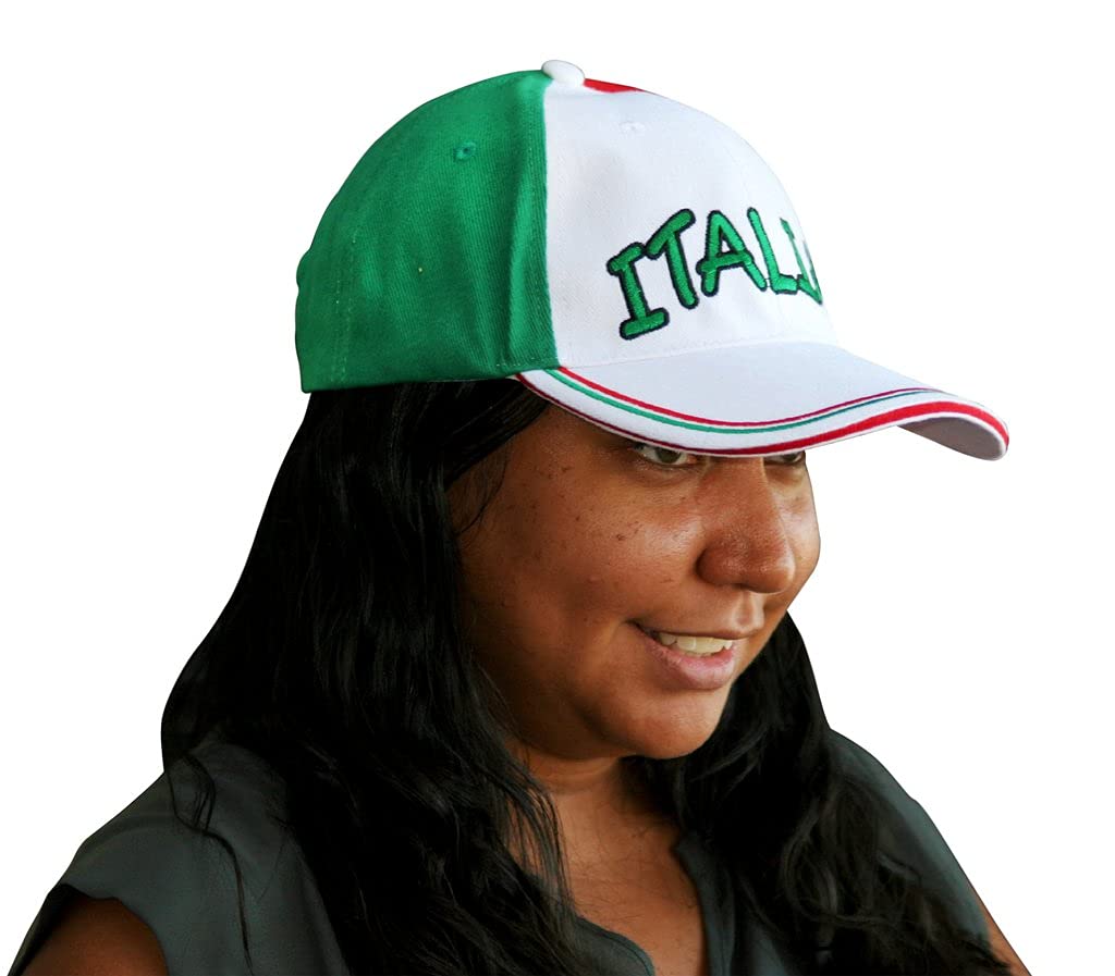 Italia Multi-Color Block Text Baseball Cap β Colorful Italian Hat - Italy Collection