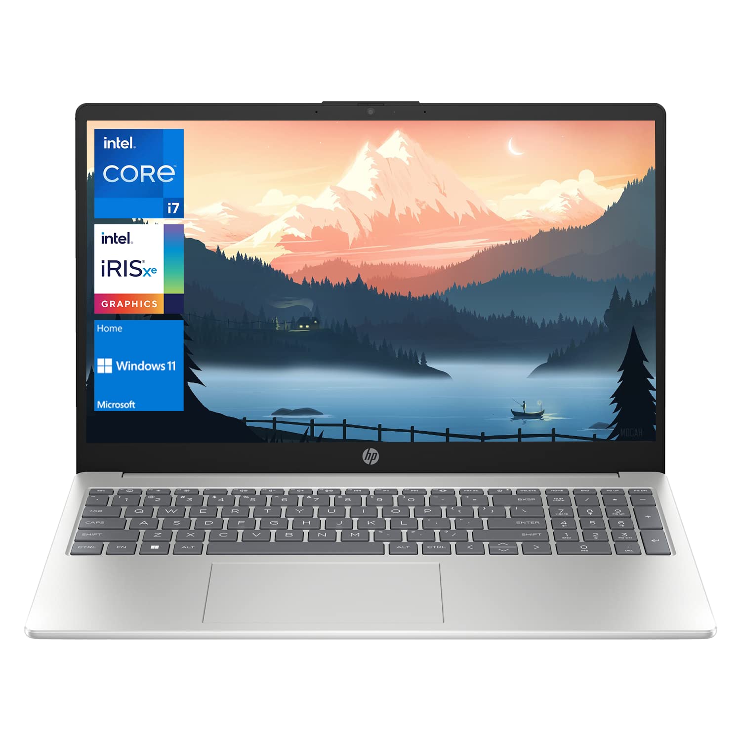 HP 2023 Latest Laptop, 15.6” FHD Display, 13th Generation Intel Core i7-1355U Processor, 64GB RAM, 1TB SSD, HDMI, Webcam, Wi-Fi 6, Windows 11 Home, Silver