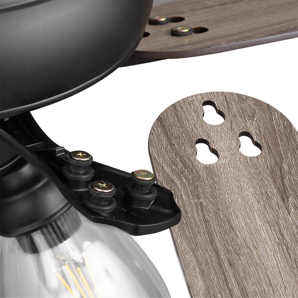 Hampton Bay Rockport 52 in. Led Matte Black Ceiling Fan