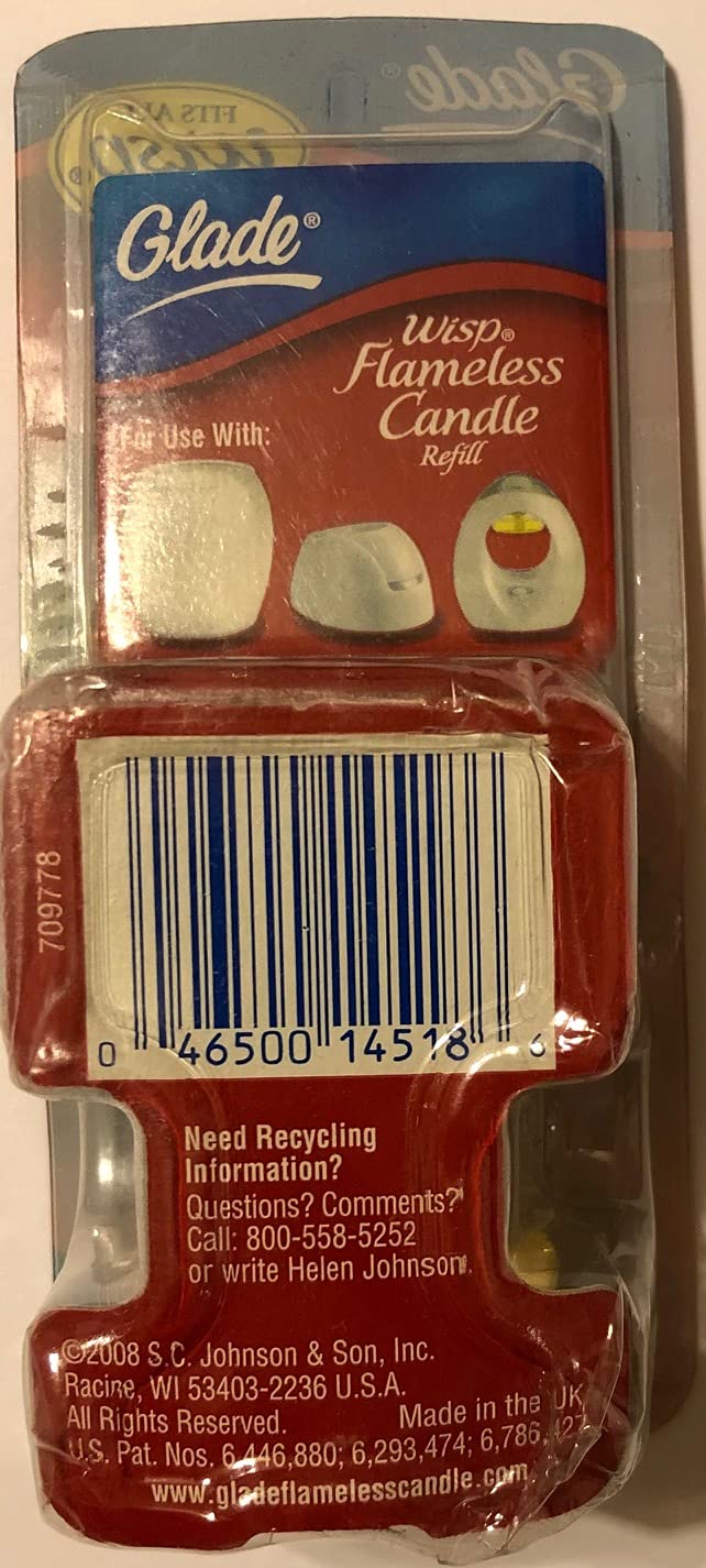 Glade Wisp Home Fragrancer Refill, Apple Cinnamon , 1 refill