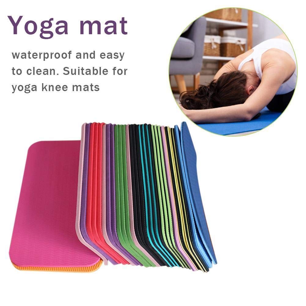GyLazhuzizYJD Yoga Knee Pad Pull Exercise Tool Non-slip Moisture-proof Yoga Mat Flat Support Elbow Pad Cushion Indoor Sports Accessories