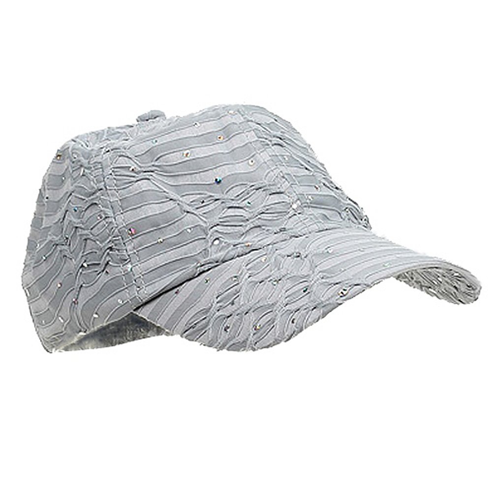 Glitter Caps-Silver W41S53F