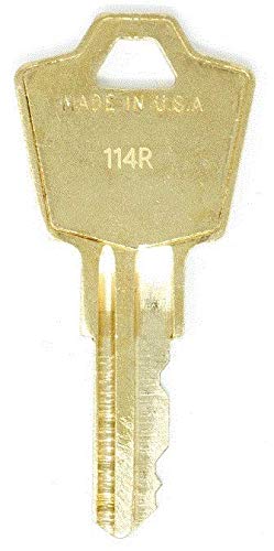 HON 114R Replacement Keys: 2 Keys