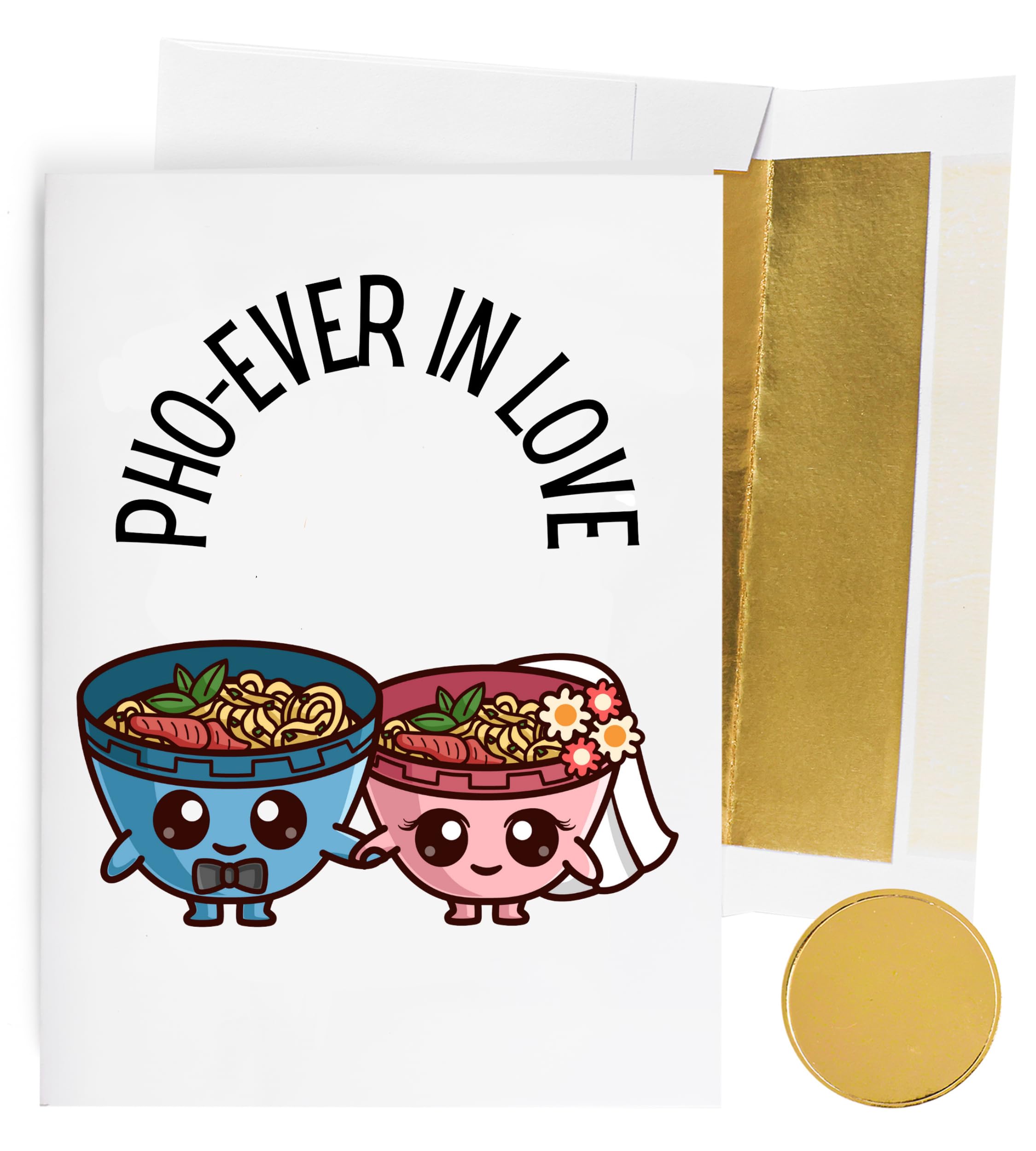 GIFTING GIGGLES Funny Wedding Card for couple | Newly Weds | Marriage Card for Couple | Wedding Day Congrats Gift | Congratulations Pun Card | Premium Quality with Envelope and Seal