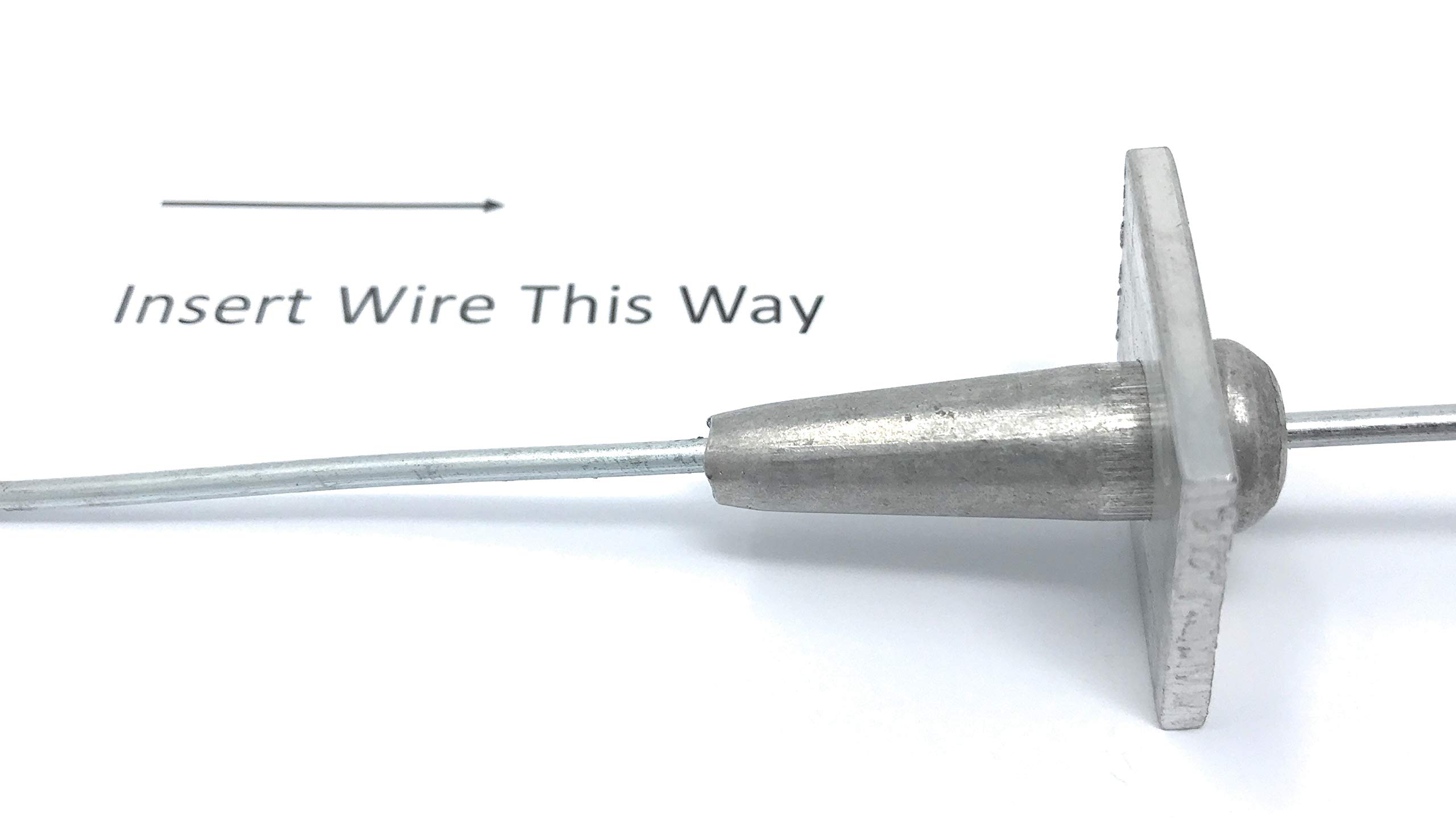 One Way Anchor Vise Grape Trellis Coated Wire Tightening Vice 12.5 Gauge 10 Pack