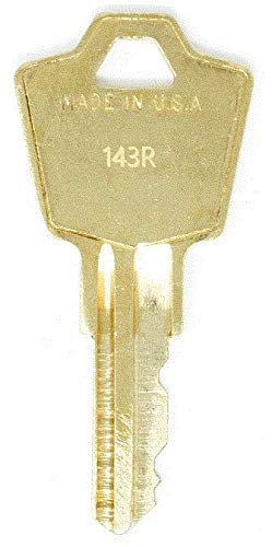HON 143R Replacement Keys: 2 Keys