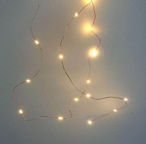 hhxiao String Light Waterproof Timer 16.5ft 5m Battery Powered Led Copper Wire String Fairy Light Home Garden Festival Outdoor Lighting