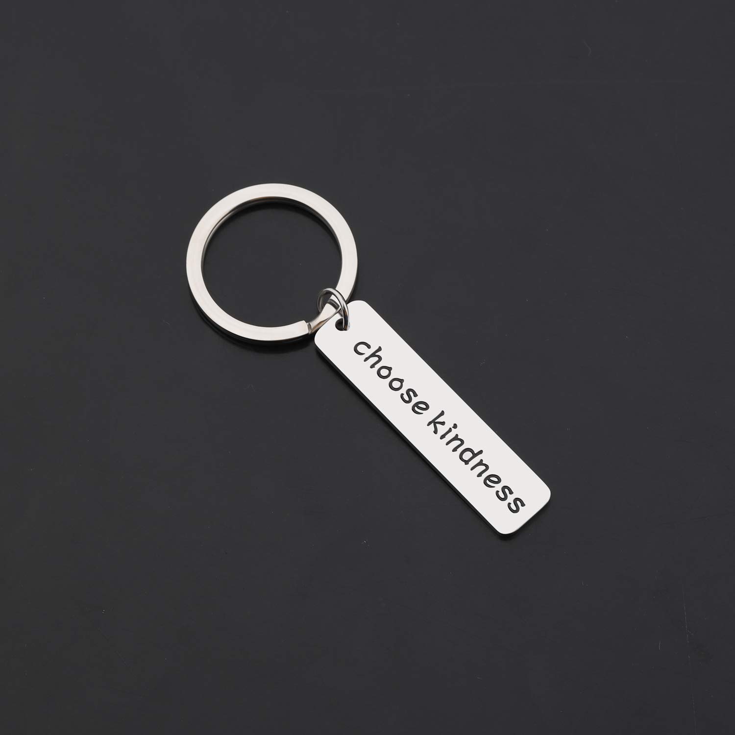 Gzrlyf Choose Kindness Keychain Inspirational Quotes Kindness Gifts (Keychain)