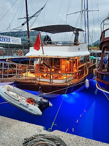 Underwater Boat Led Light IP68 42Led BLUE 3030LED. 9-30V DC Voltage. High Lumen.