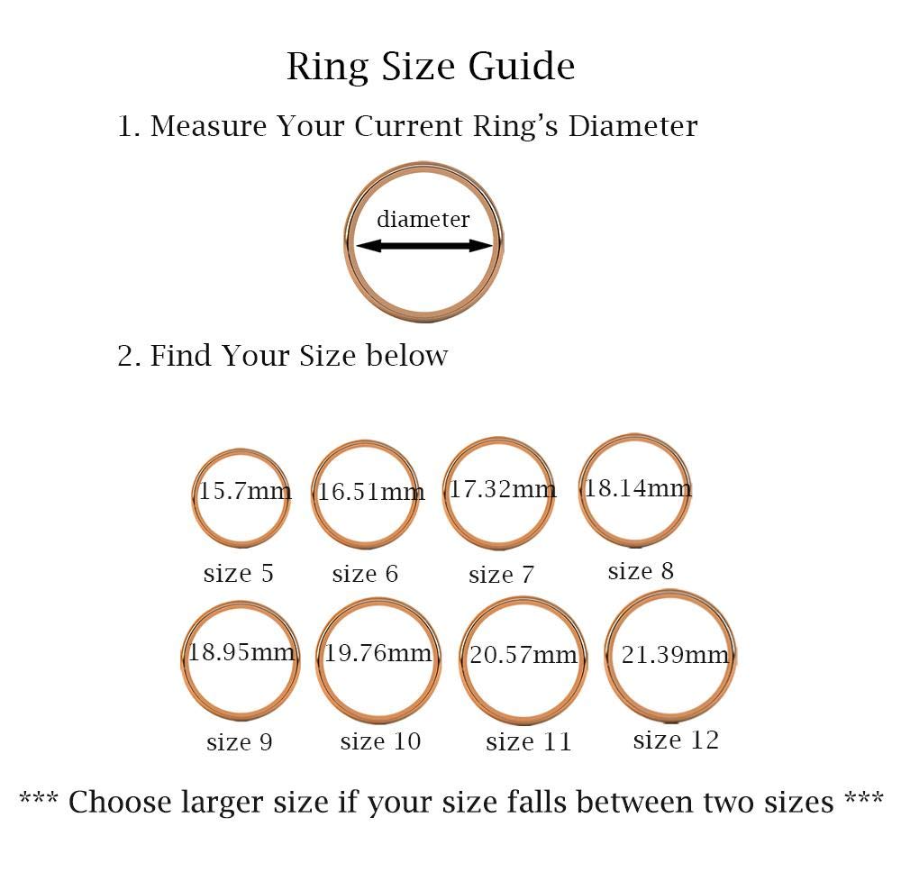 IVY & BAUBLE 99% Uncoated Solid Copper Ring Band for Men & Women | Made In USA | 3mm | Size 8