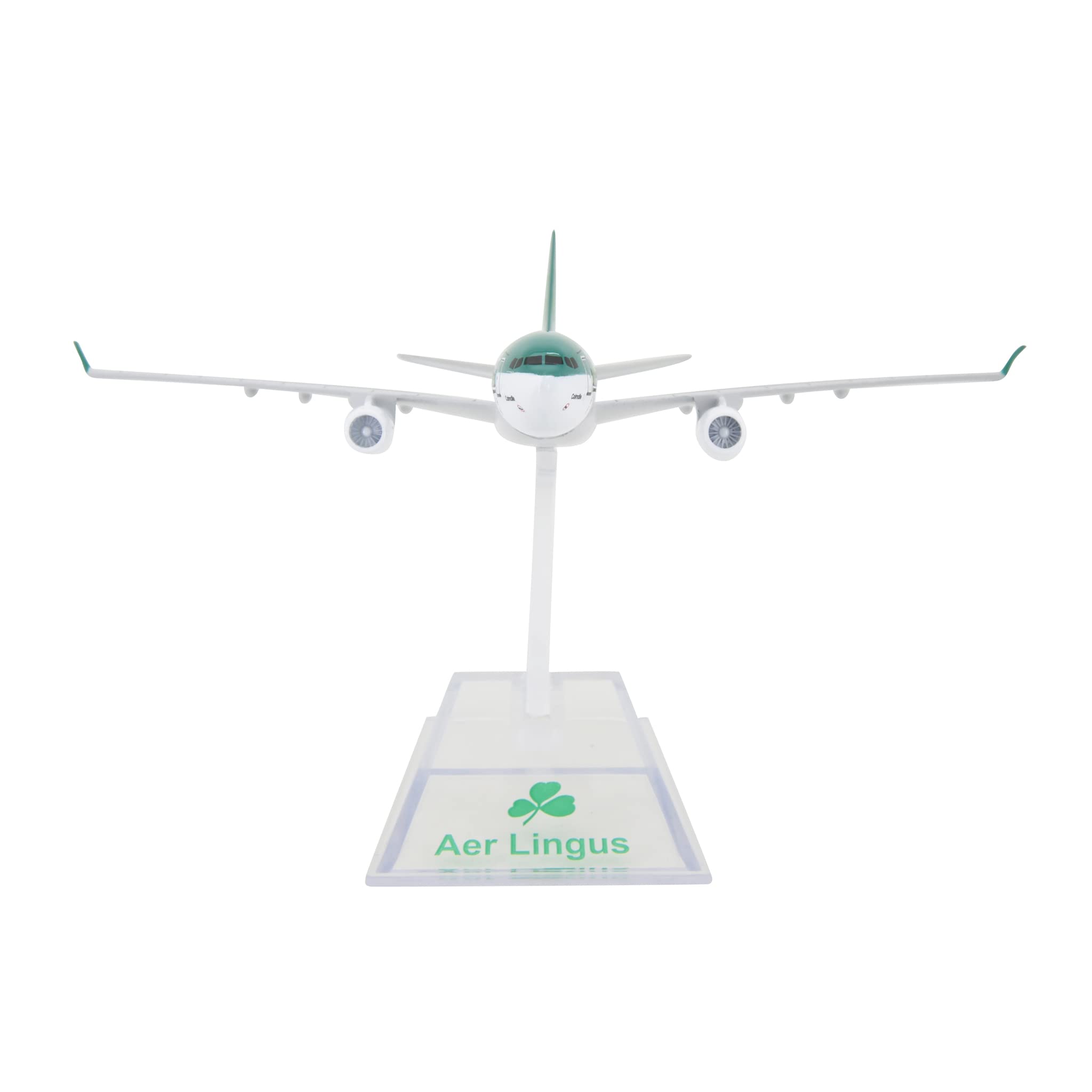 TANG DYNASTY 1:400 Air Bus A330-300 Ireland AER Lingus Metal Airplane Model Plane Toy Plane Model (Green)